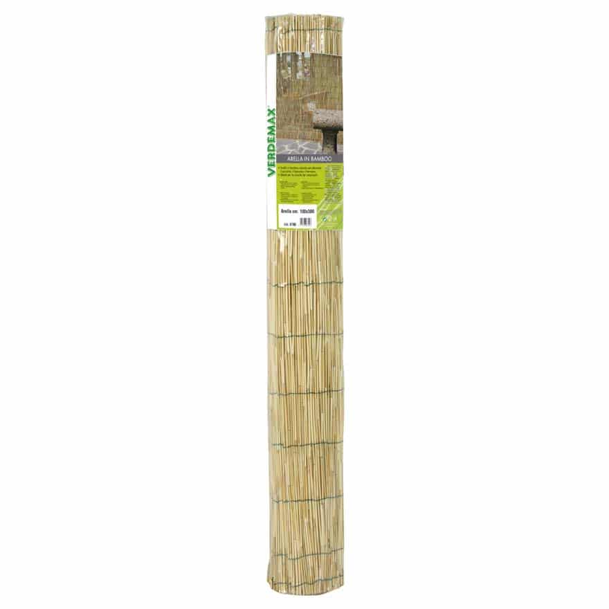 Raw Bamboo Stockade Fastened by Nylon Thread - Sherries Estates