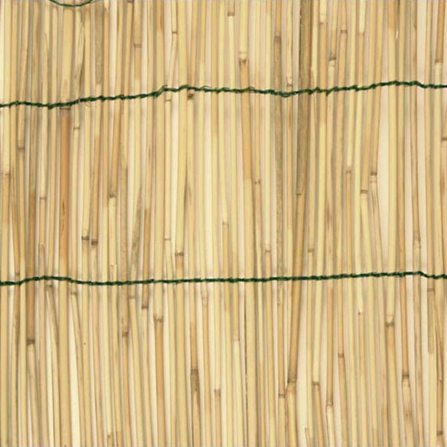 Raw Bamboo Stockade Fastened by Nylon Thread - Sherries Estates
