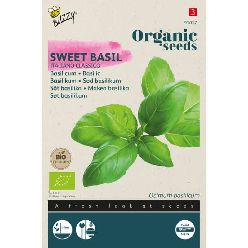 Buzzy® Organic Basil - Italiano Classico (BIO) - Sherries Estates